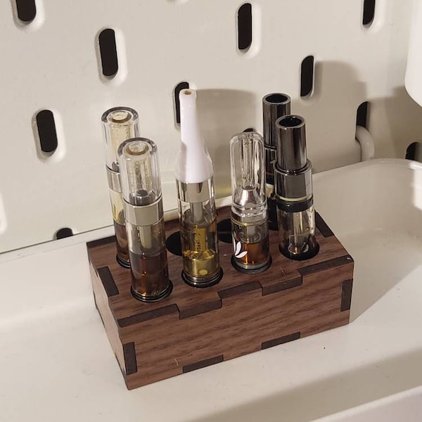 Plywood Vape Cart Holder (for 510 or Airo Pro Carts) - Etsy