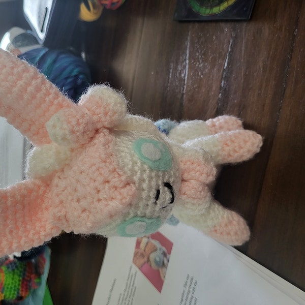 Leafeon Crochet PDF Pattern/leaf Cat Plush Pattern/photo and Written ...