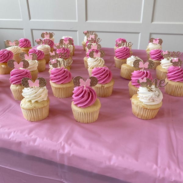 Mouse Ears Cupcake Topper, Twodles Cupcake Topper, I'm Twodles Cupcake ...