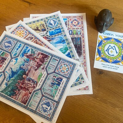 Bag End Door Art Print the Hobbit, the Lord of the Rings, J. R. R ...