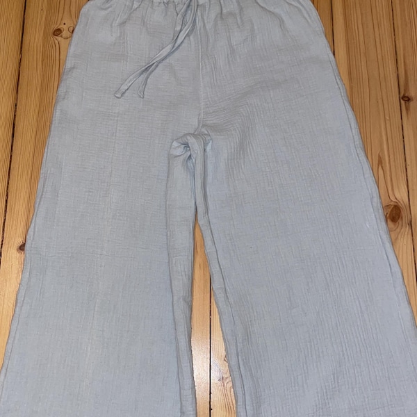 Pants Sewing Pattern PDF, Easy Sewing Pattern for Women's Linen Pants ...