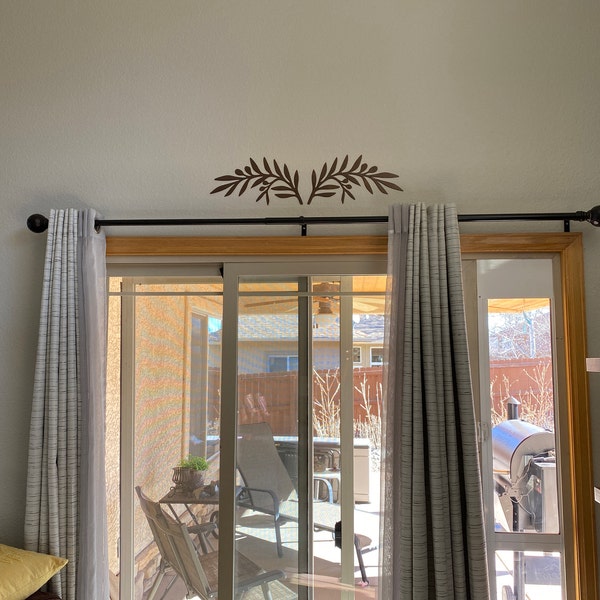 Decorative Metal Vines - Metal Laurel Wreath Vines - Floral Wall Decor ...