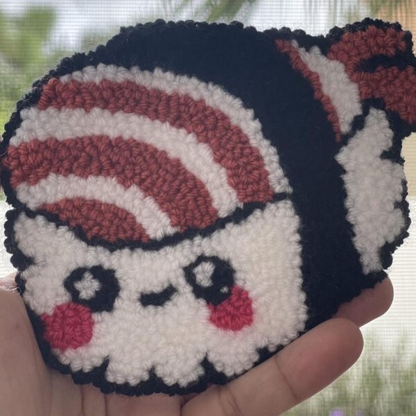 Watermelon Magnet Punch Needle Template, Punch Keychain, Punch Needle ...