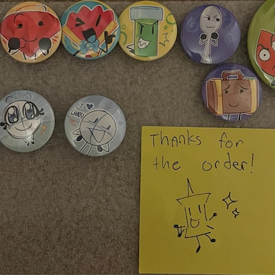 ANIMATIC BATTLE PINS object Show/osc - Etsy