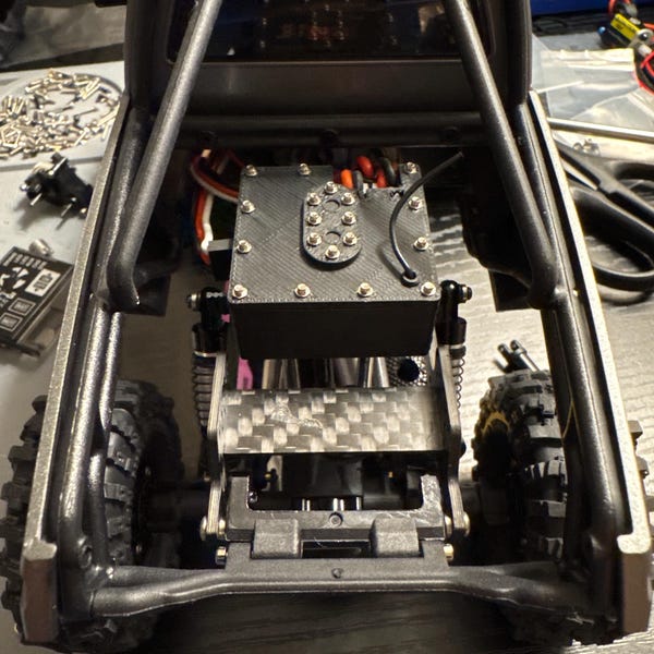 SCX24 Power Wagon High Clearance Front Bumper - Etsy