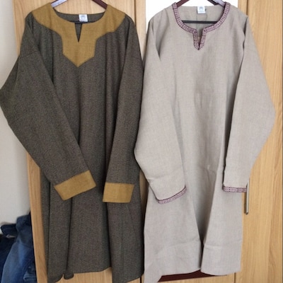 Early Medieval Scandinavian Viking Hedeby Wool Tunic for Viking Man and ...