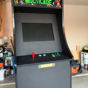 Mame Arcade Multicade Marquee for Reproduction Header/backlit Sign - Etsy