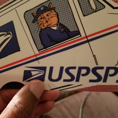 USPS pspspsps Postcards / Funny Cat Postcards to saveusps - Etsy
