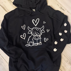 Baby Cow Svg Highland Cow Svg Cuttable Design SVG PNG Dxf Eps Ai Pdf ...