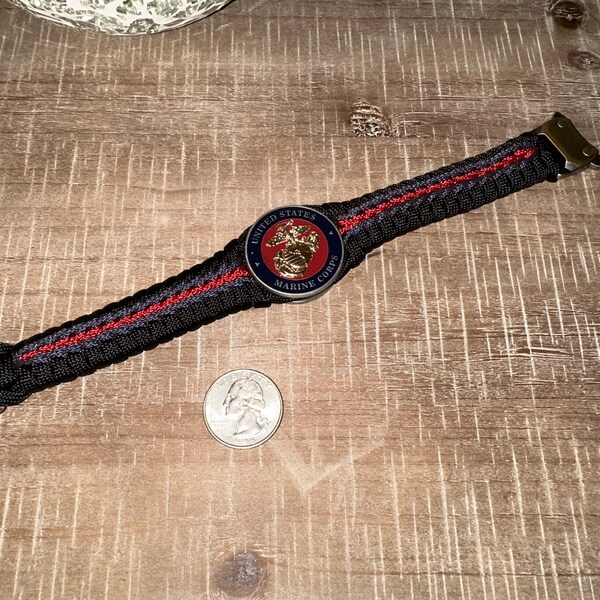 US Army Mens Paracord Bracelet, Military Gifts for Veterans and ...