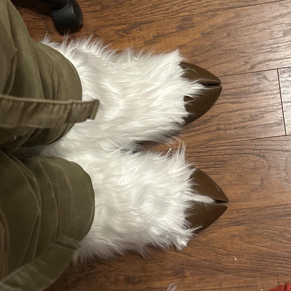 Shoe Hoof for Cosplay/fursuits With Your Pick of Hoof Cover Color. - Etsy