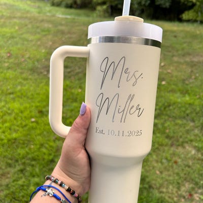 Engraved Stanley Cup Blue Stanley Cup Stanley Boy Mom Engraved Boy Mom ...