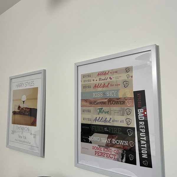 Custom Book Stack Art Print Digital - Etsy