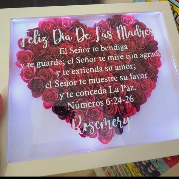 Teachers Lighted Shadow Box Teacher's Day Gift Gift for Teachers ...