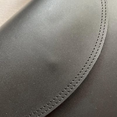 Leather Half-moon Bag, College Bag for Women, Shoulder Bag Minimal ...