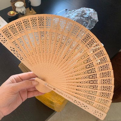 Hand Fan Wedding, Hand Fans Personalized,hand Fan Folding,hand Fans ...