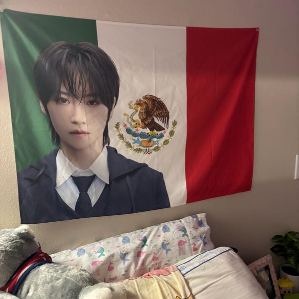 Twice Sana Stunning Visuals American Flag, Sana American Tapestry, Sana ...