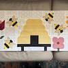 Bees and Blooms Table Runner Pattern - Etsy