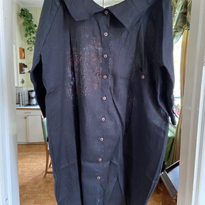 Linen Cape, Maxi Summer Coat, Kaftan Coat, Abaya, Flax Clothing, Hooded ...