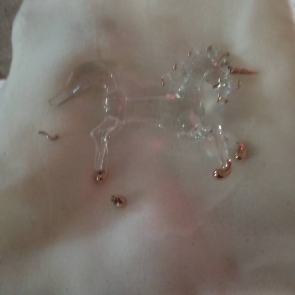 Hand Made Glass Elephant - Lucky Elephant - Etsy