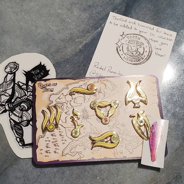 DND Equipment Packs Complete Set of Visual Aid Reference Cards Digital ...