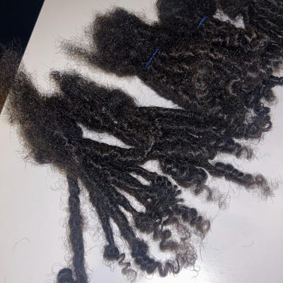 Three Tone Dreadlock Extensions Made With Unprocessed Human Hair in ...