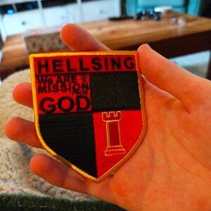 Hellsing Shield Cosplay Patch - Etsy