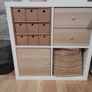 Woodworking Plans for Kallax Shelves Desk Organizer Craft Cabinet Insert Plans for Wood Working ...