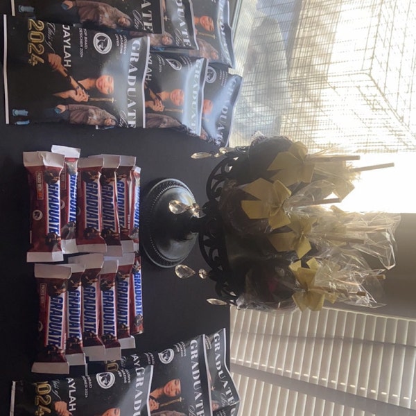 Custom Personalized Printable Snickers Bar Box Label | Canva Template ...