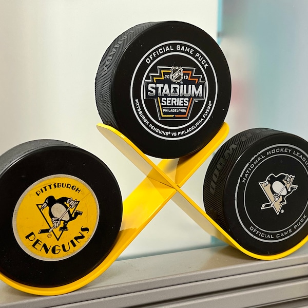 Hockey Puck Display / Hockey Puck Holder - Made in USA - Trophy Case ...