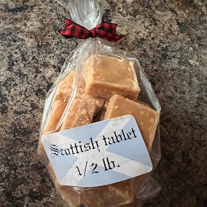 Scottish Tablet Candy Our Original Authentic Scotland Family Recipe ...