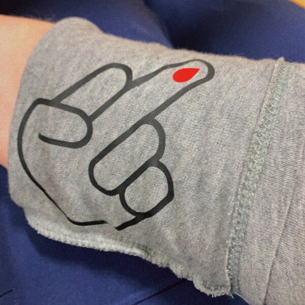 Middle Finger Hand Svg, Dxf, Eps, Ai, Cdr Vector Files for Silhouette ...