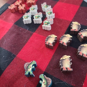 Flamecraft Meeple Stickers Upgrade Pack Decals Kit for - Etsy