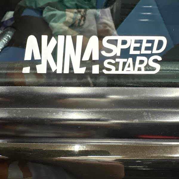 Akina Speed Stars Decal (S, M and L Sizes) - Etsy