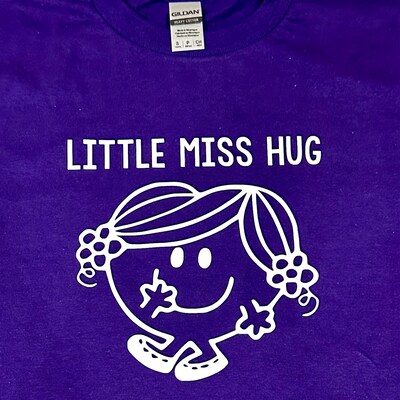 Little Miss Hug SVG PNG Vector File for Cricut and Silhouette - Etsy UK