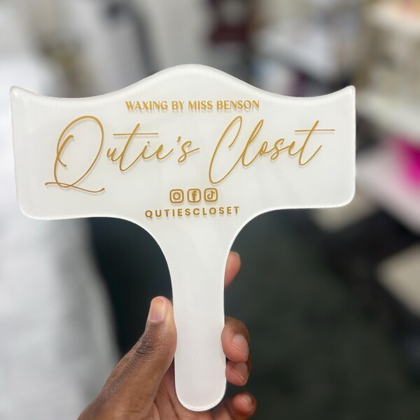 3D Acrylic Waxing Photo Prop, Salon Decor, Esthetician Beauty Studio ...