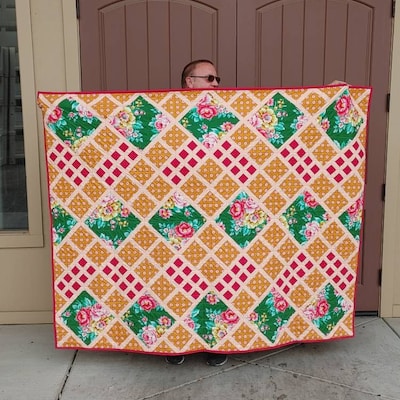 Modern Chalet Quilt Pattern PDF Digital Download by Taren Studios - Etsy