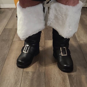 Handmade Santa Claus Boot,nubuck Leather Boot,santa Suit,chrismas ...