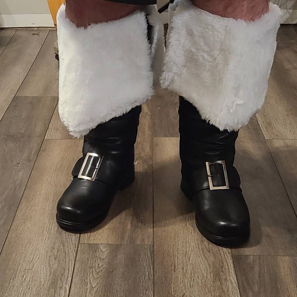 Handmade Santa Claus Boot,nubuck Leather Boot,santa Suit,chrismas ...