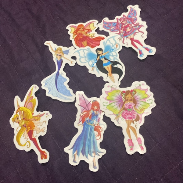 Winx Club Stickers - Etsy