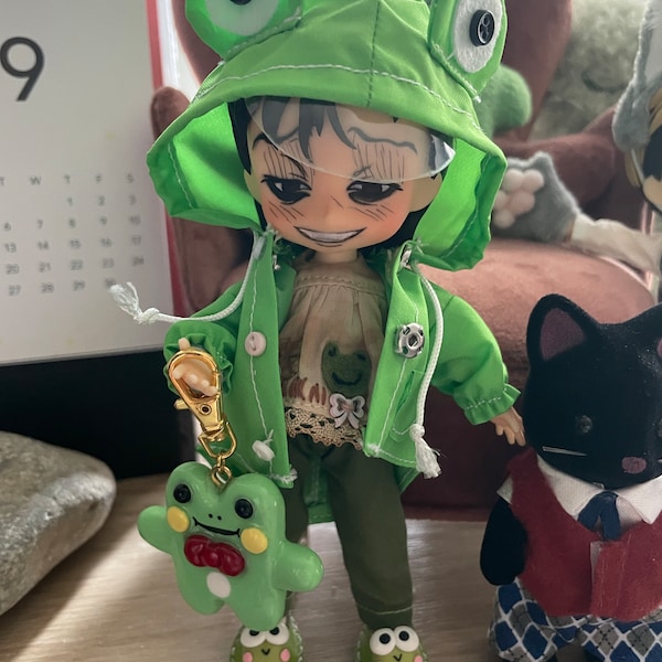 Obitsu11 Clothes Ob11 Dolls GSC 1/12 BJD Cartoon Raincoat Coat GSC ...