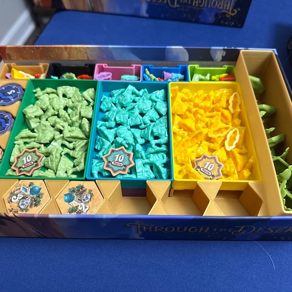 Calico Insert | Calico Board Game Organizer | Calico Storage Solution ...