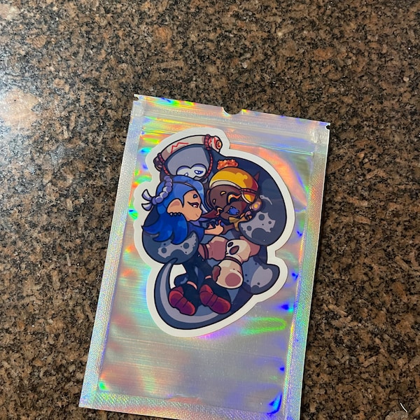 Splatoon 3 Deep Cut Sticker - Etsy