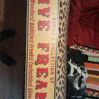 Custom Carnival Freak Show Sign Rustic Hand Made Vintage Wooden - Etsy