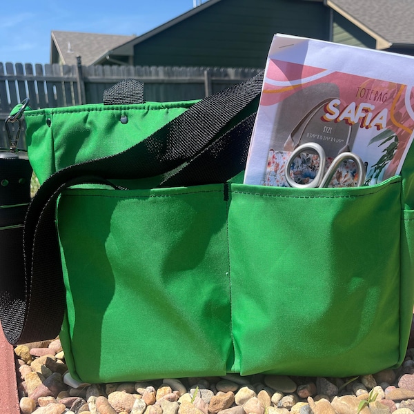 Daycation Bag Sewing Pattern | Instructions for Sewing a Small Shoulder ...