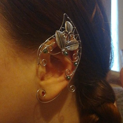 Elf Ears Ear Cuffs Elven Ears Cosplay Ears Ear Cuff - Etsy
