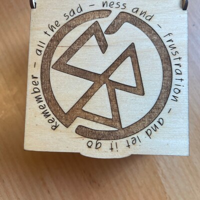 Inspirational Eeyore Boxes, Laser Cut and Engraved on Wood - Etsy