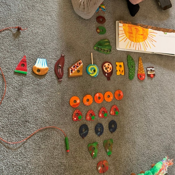 Super-realistic the Very Hungry Caterpillar Play and Learn Set With ...