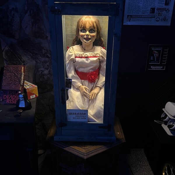 The Conjuring, Annabelle Style 40 Inch Wooden Containment Cabinet - Etsy