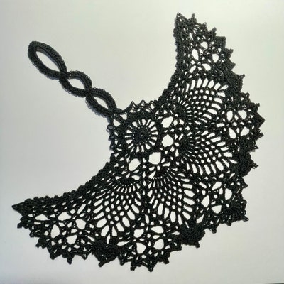 Crochet WITH VIDEO TUTORIAL Vintage Crochet Fan Doily Pattern - Etsy